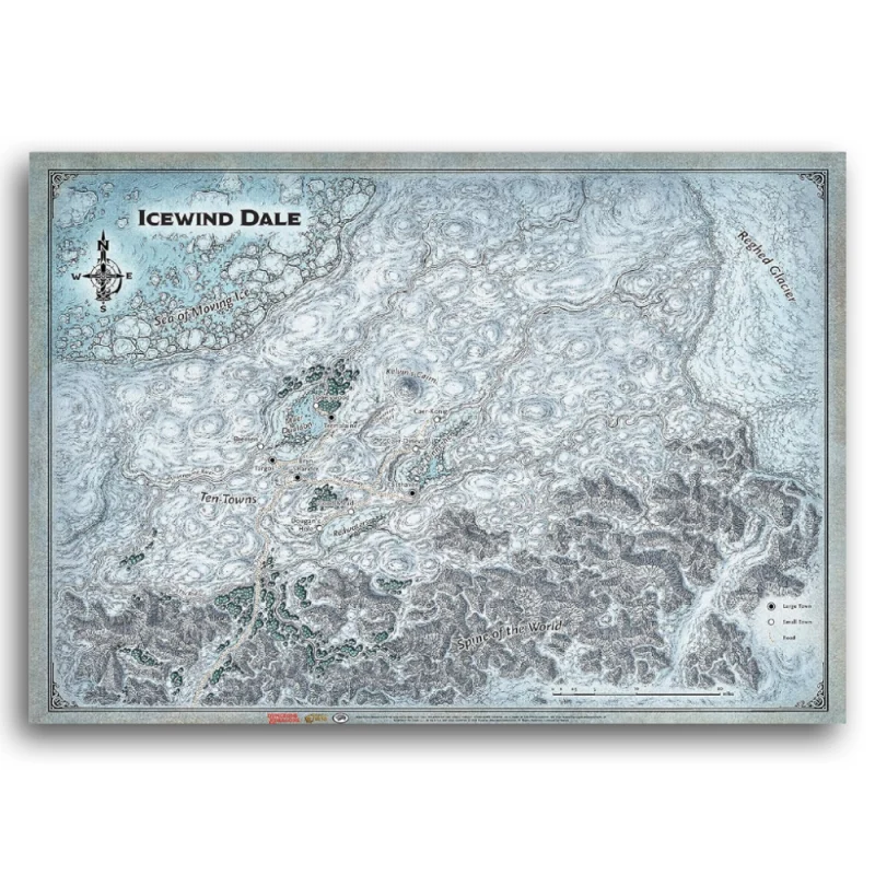 Icewind Dale - Vinyl Map - Cantrip